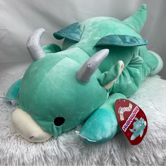 Squishmallows | Toys | Nwt Authentic Squishmallow Miles The Dragon ...